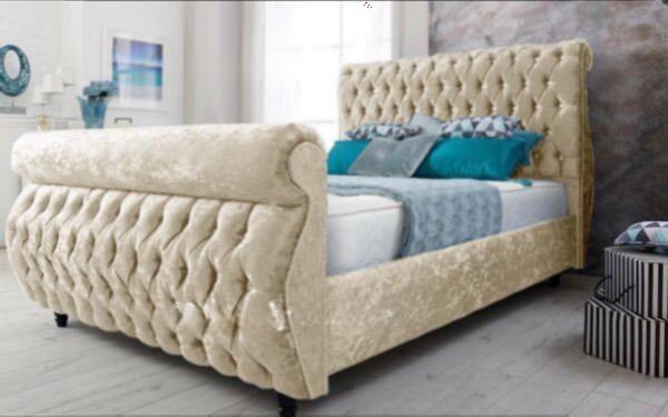 Elegant & Comfortable Swan Sleigh Beds | Heavenly dream beds